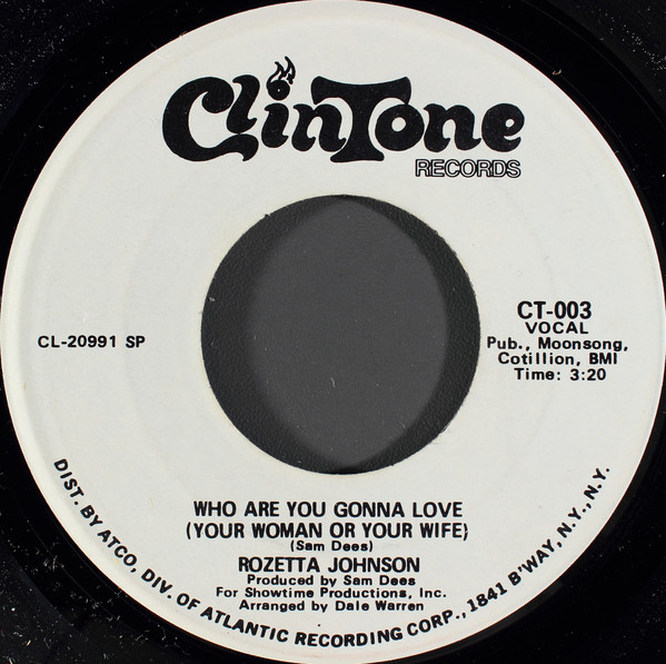 ROZETTA JOHNSON-A WOMAN’S WAY: THE COMPLETE ROZETTA JOHNSON 1963-1975 ...